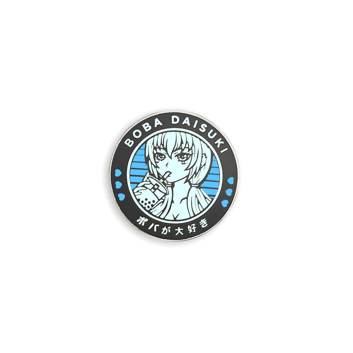 Boba Daisuki Pin – Hello Senpai