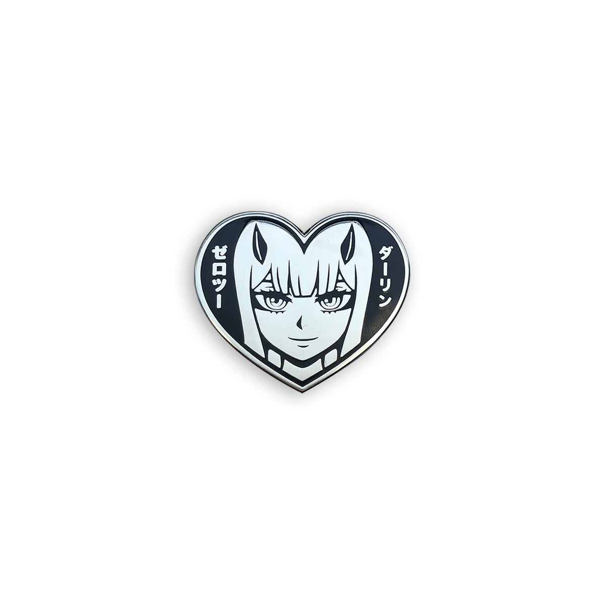 Zero Two Black Pin – Hello Senpai