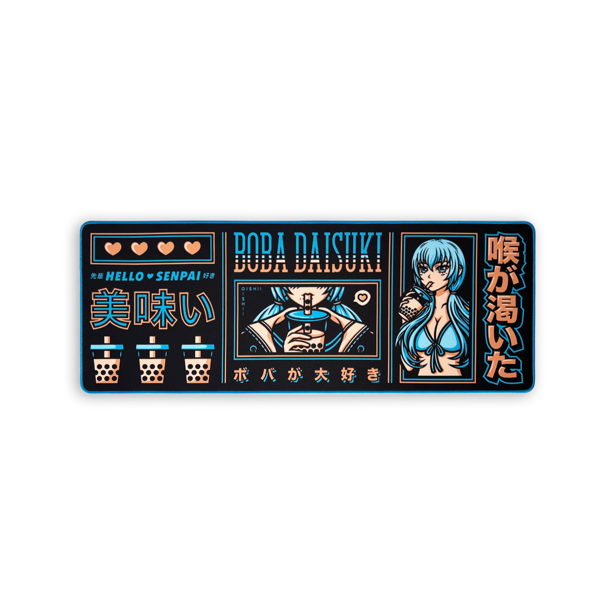 Boba Collage Color Desk Pad – Hello Senpai