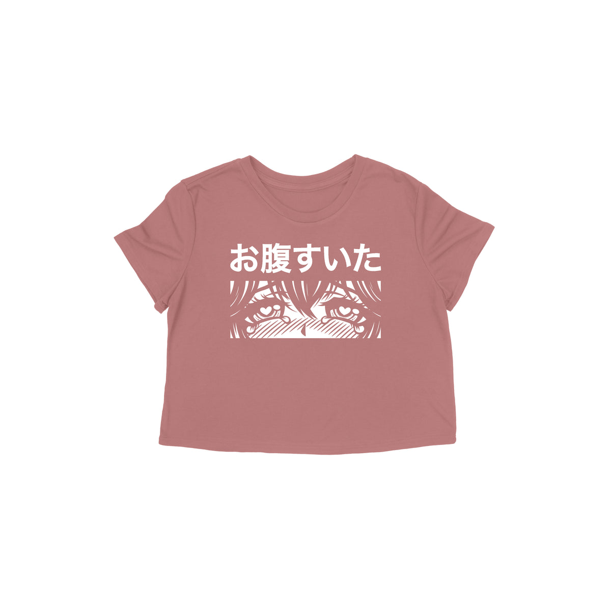 Feed Me Senpai Crop Top - Mauve *Apparel PRE-ORDER* – Hello Senpai