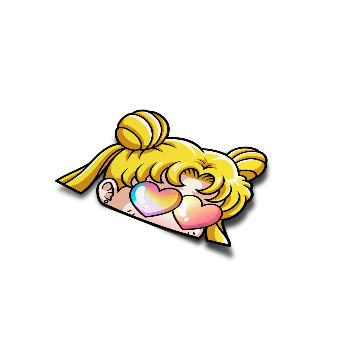 Buns Heart Peeker (Holo) – Hello Senpai